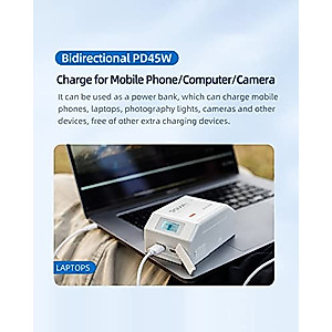 VILTROX V Mount Battery, 99Wh 14.8V Mini V-Lock Battery with D-TAP Type-A Type-C OLED Screen for Broadcast Video Camcorder, Camera, Monitor, Filmmaker