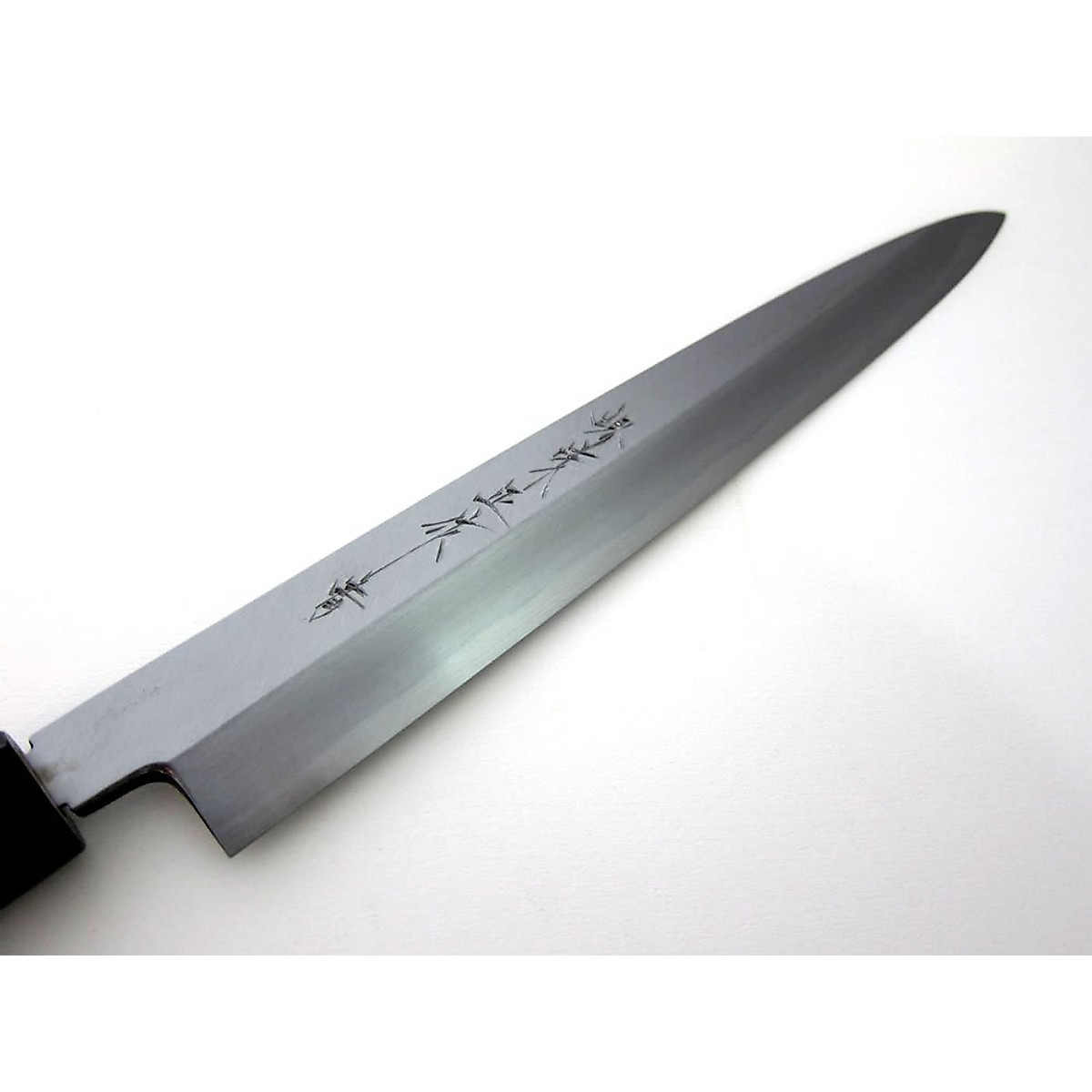 Houcho.com Sakai Ajimasa, Genuine Sakai-Manufactured, 10.6" (270mm) Kasumi Blue Steel Yanagiba Sushi Knife