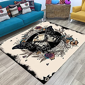 AANVII Area Rug Living Room Bedroom Dining Home Office Soft Rugs Carpets