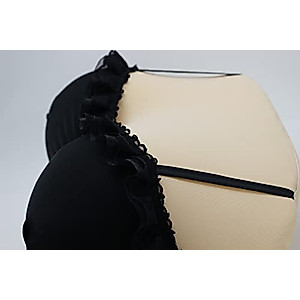 poceton Soft Boobs Pillow, 3D Memory Foam Sleep Pillow Creative Realistic Boobs Breasts Pillow Cushion, Sexy Couple Kawaii Toy Pillow Funny Gift (Black)