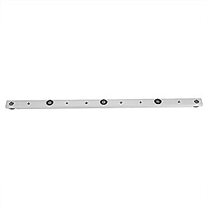 FTVOGUE Aluminium Alloy Miter Bar Slider Table Saw Miter Gauge Rod Wood Woodworking Tool (450mm/17.71inch)