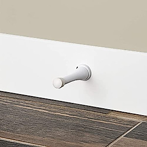 Amazon Basics Spring Door Stop - White, 12-Pack