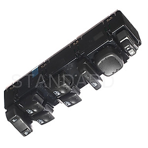 Standard Motor Products DWS-220 Power Window Switch with Fixed Pedals and w/o Auto Folding Mirrors – THIS SWITCH REQUIRES ON-VEHICLE PROGRAMMING BEFORE USE. PROFESSIONAL INSTALLATION RECOMMENDED