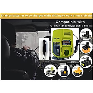 P131 One+ Portable Dual Chemistry Lithium Ion or NiCad Vehicle Charger