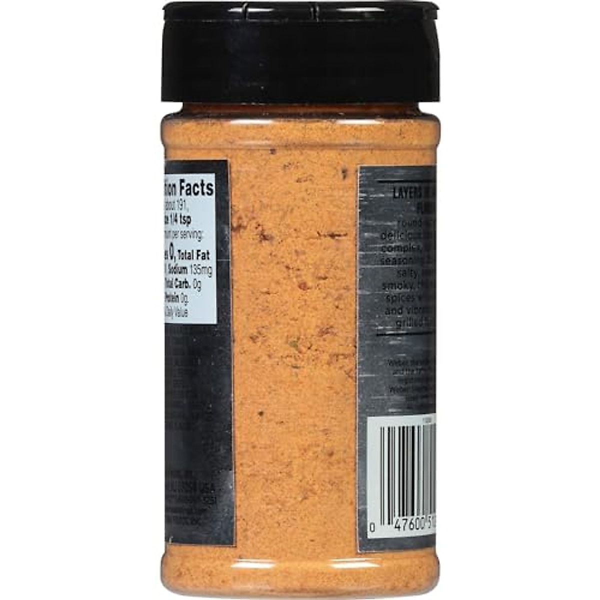 Weber Flavor Bomb Burger Seasoning, 6.75 Ounce Shaker