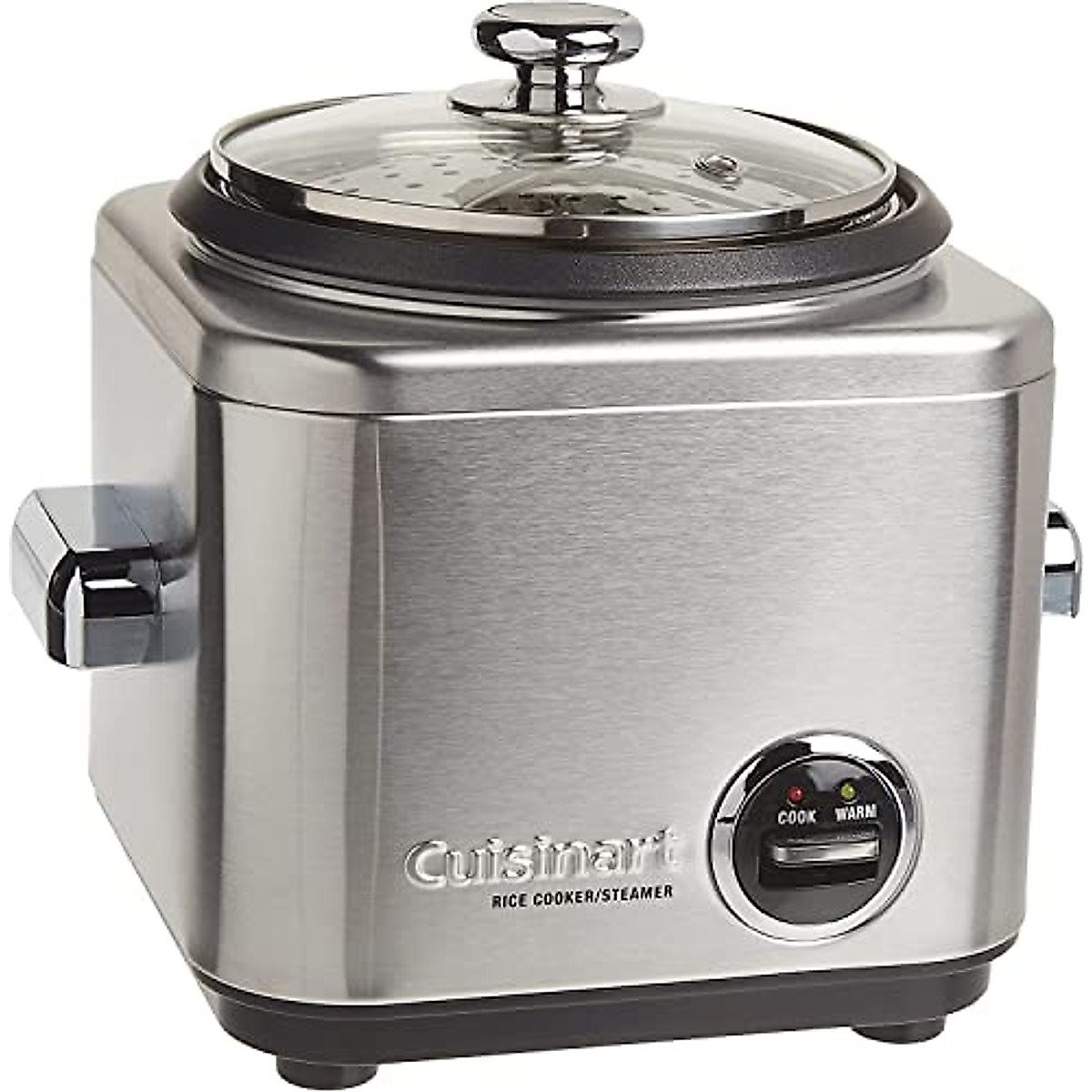 Cuisinart CRC-400 4 Cup Rice Cooker, Stainless Steel Exterior