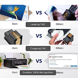 InkSpirit Remanufactured 63 XLarge Black Ink Cartridge, Replacement for HP 63XL for Envy 4520 3634 OfficeJet 3830 5252 4650 5258 4655 4652 5255 DeskJet 3636 1111 3630 1112 3637 3632 Printers (1-Pack)