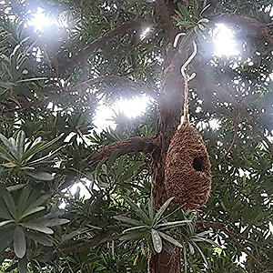 DINGEE 6 inch Non Slip Rubber Coated White S Hook Heavy Duty,6 Pack Large Vinyl Coated S Hooks, Metal S Shaped Hanger Hooks for Hanging Plants Outdoor,Closet Rod ,Jeans, Pot Pan Cups Towels Hats