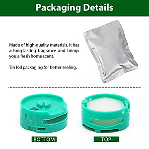 [6 Pack] Odor Neutralizer Technology Replacement Cartridges: Compatible with Shark AZ3000 AZ3002 HZ3000 HZ3002 HZ702 IZ862H IZ562H ZD550 ZU102 LA702 Vacuum Cleaner & Air Purifier - 1541FC3000 Original