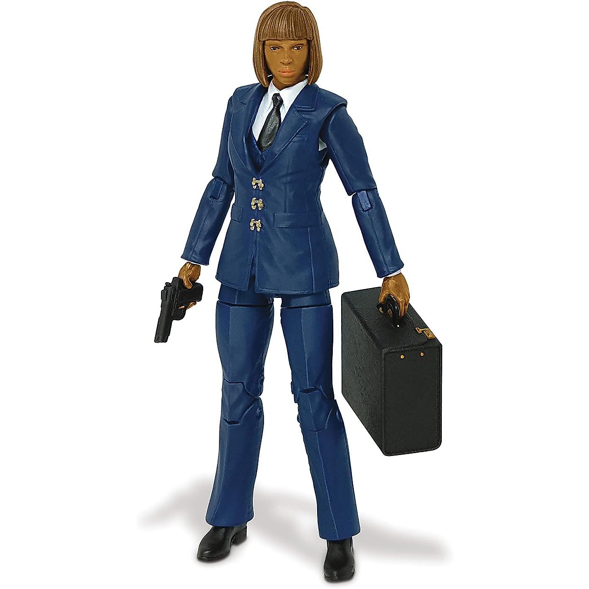 Boss Fight Studio The Umbrella Academy Cha-Cha Action Figure – H.A.C.K.S. Compatible, Highly Articulated Collectible & Customizable Figurine with Interchangeable Parts & Accessories – 1:18