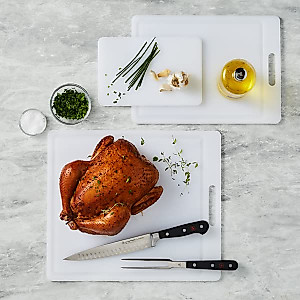 Sur La Table Polypropylene Cutting Boards, Set of 3, White