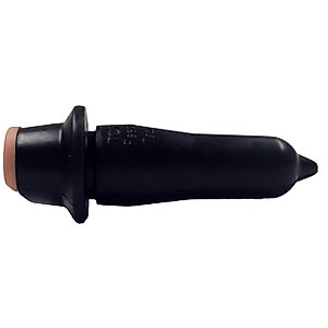 Peach Teats PT-BlackPull Pull Thru Calf Nipple, Black