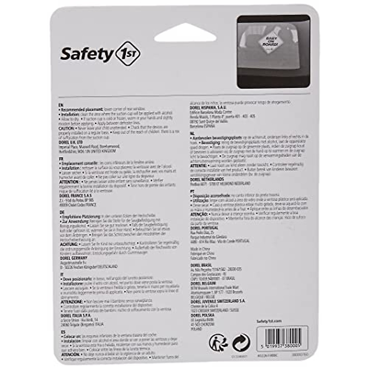 Safety 1st Baby On Board