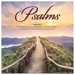 Psalms 2021 Wall Calendar