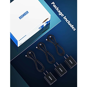 iPhone Super Fast Charger, 3 Pack 20W USB C Wall Charger with 3 Pack 6ft USB C to Lightning Quick Charging Cables, Compatible with iPhone 14/13/13Pro/12/12 Pro/Max/11/11Pro/XS/Max/XR/X/8/8Plus 1