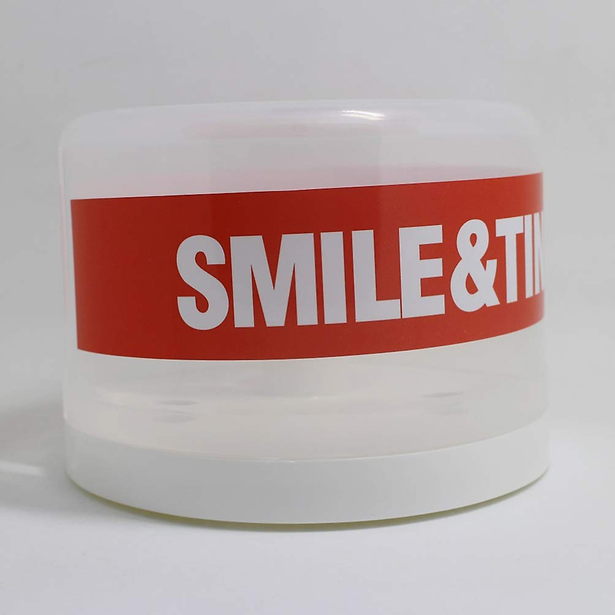 LEORX Neck Paper Dispenser Empty Neck Covering Paper Roll Clear Holder with Suction Cups Hair Cutting Collar Paper Strip Storage Plastic Case for Home Barber Shop