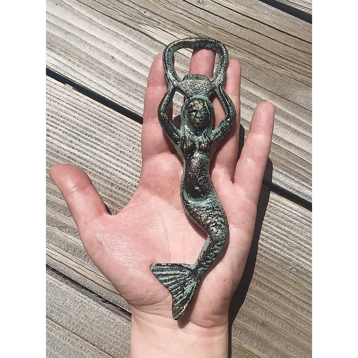 Mythical Mermaid Beer Bottle Opener – Unique Nautical Bar Decor – Best Friend Barware Gift – Stocking Stuffer