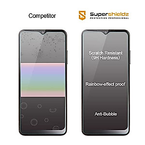 Supershieldz (2 Pack) Designed for Samsung Galaxy A03s Tempered Glass Screen Protector, Anti Scratch, Bubble Free