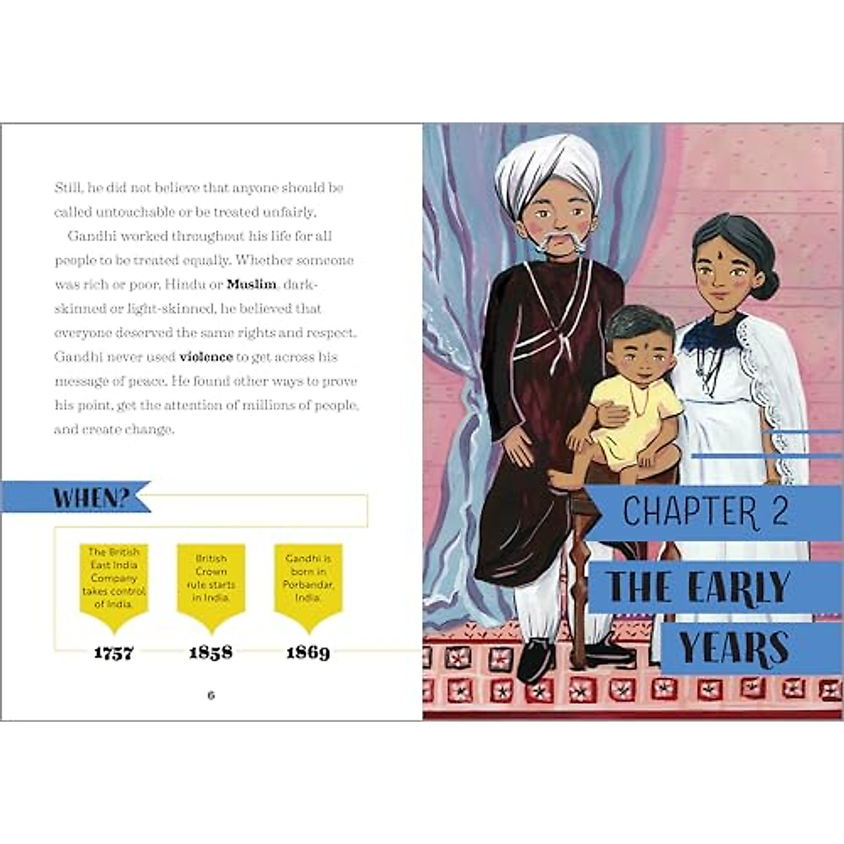 The Story of Gandhi: An Inspiring Biography for Young Readers (The Story of Biographies)