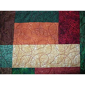 Full Line Stencil - Meandering Leaves - Edge to Edge Stencil, Continuous Line Template for Free Motion Quilting, Long-Arm Quilting (30430)