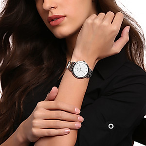 Kate Spade New York Women's Morningside Quartz Stainless Steel Three-Hand Watch, Color: Silver (Model: KSW1493)