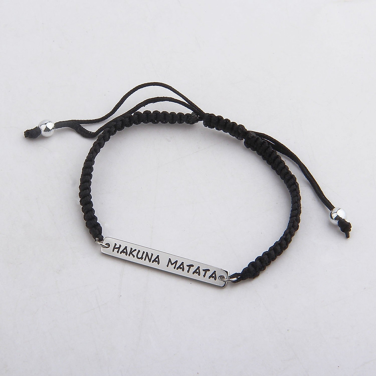 KUIYAI No Worries Macrame Bracelet Inspired Gift (Macrame bracelet)