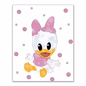 BigWig Prints Mickey And Minnie Prints - Minnie Mouse Wall Art, Mickey Mouse Wall Decor, Disney Pictures for Kids Room, Donald & Daisy Duck Posters, Goofy, Pluto - Unframed Set of 6 (8x10)