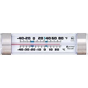 San Jamar THDLRFG Refrigerator/Freezer Thermometer