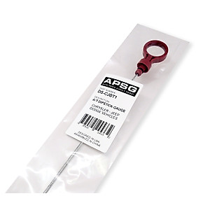 Transmission Fluid Dipstick - Tool - | Compatible with Chrysler Jeep Dodge VW Vehicles. | W/Instructions + Cap O-Ring | Automatic Trans: 8863B, 9336,42RLE, NAG1, 62TE 2.7 3.5 3.6 3.7 5.7 6.1 6.4