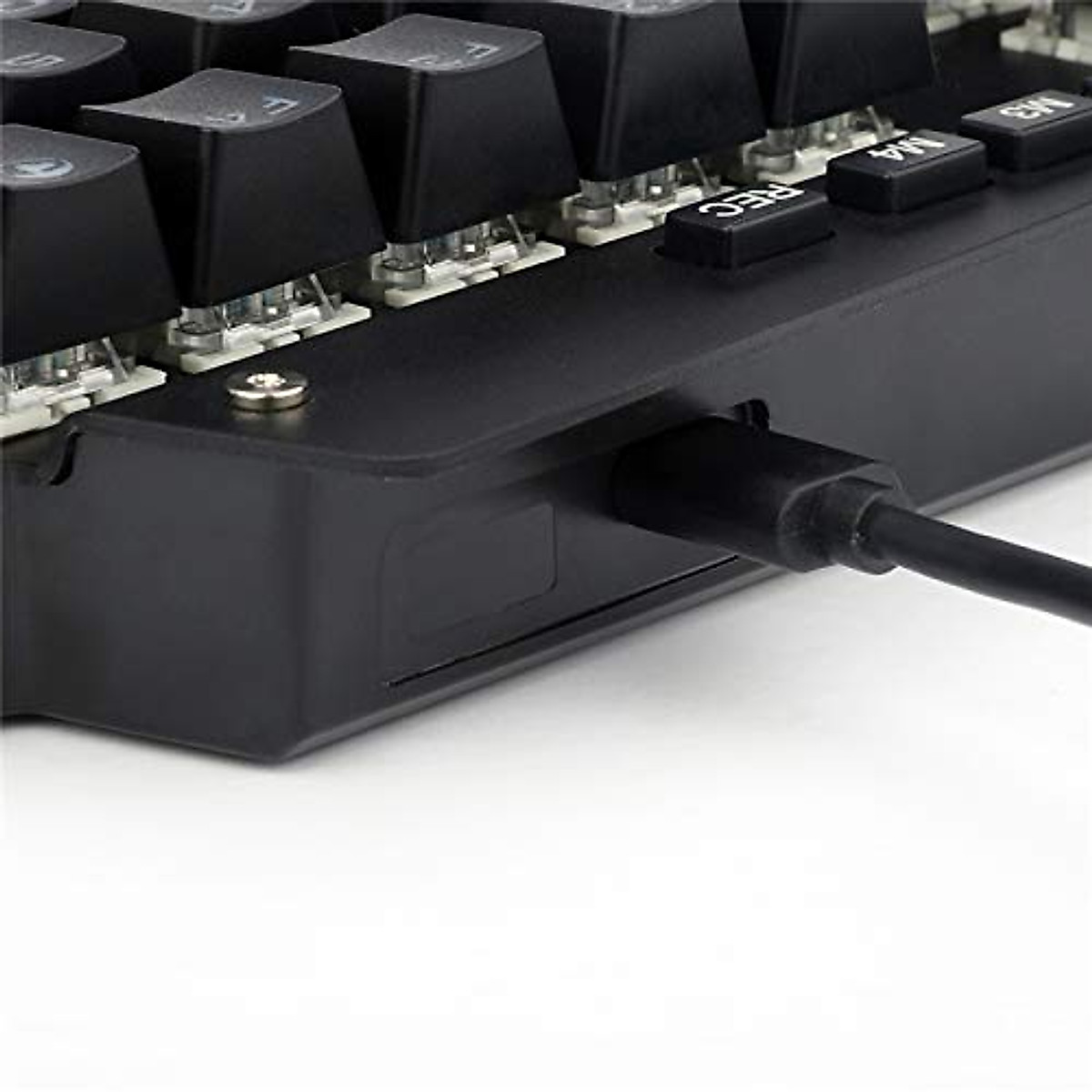 GRABLOOM LED Backlight Outemu Switch for Key Macro Defines Keyboard Replacement One-Hand Mechanical Keyboard 44 for Key Havit Gaming Tastatur Und Maus Set