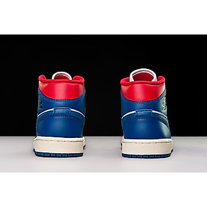 Air Jordan 1 Mid French Blue (Women's) Style Code: BQ6472-146, Blauw, 8.5 AU