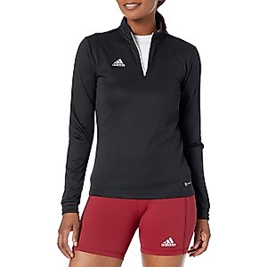 adidas Women's Entrada 22 Training Top, Black, Medium
