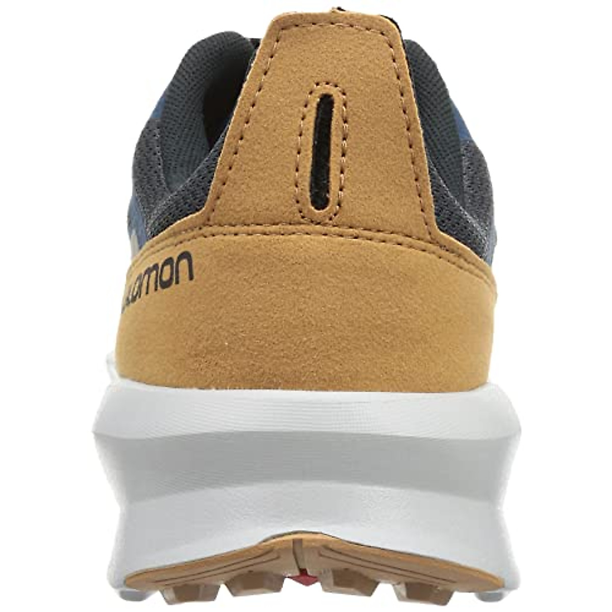 Salomon Patrol Hiking Shoes for Men Climbing, Magnet/Pearl Blue/Tobacco Brown, 9