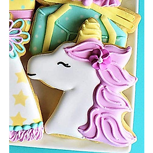 Unicorn Head Cookie Cutter 4" Made in USA by Ann Clark