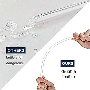 10 Pack Straw Replacement for Stanley Adventure Quencher Travel Tumbler Cup, Reusable Straws with Cleaning Brush Compatible with Stanley 40oz 30oz 20oz 14oz tumbler Cup Water Jug