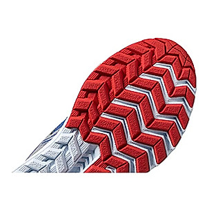 Saucony Cohesion 14 Alternative Closure Running Shoe, Navy/RED, 2 US Unisex Big Kid