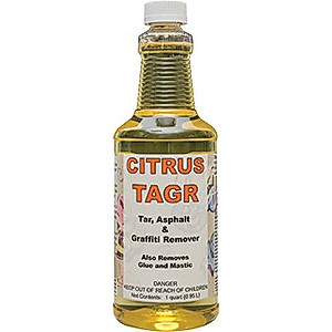 Detco -Citrus TAGR (Tar,Asphalt, & Graffiti) Remover- D-Limonene Citrus Orange Cleaner, Degreaser & Deodorizer- 32 oz