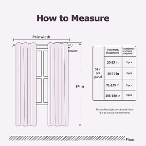 Anjee Grey Blackout Curtains 84 inches Long 2 Panels Sets for Bedroom Living Room Darkening,Grommet Top Window Treatment Drapes with Silver Foil Moroccan Pattern Home Decor, 52 x 84 Inch, Space Grey