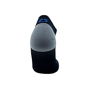 Zensah Plantar Fasciitis Relief Compression Socks - PF Night Socks for Plantar Fascia and Achilles Tendon Stability, Pain (Black, X-Large)