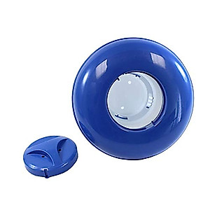 Intex 15' x 4’ Inflatable Pool, Ladder, Pump and Hydrotools Chlorine Dispenser