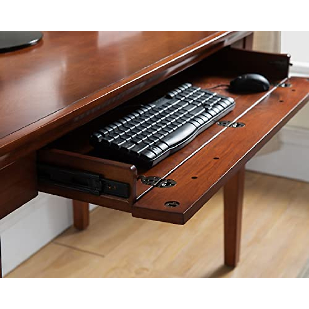 Leick Westwood Laptop/Writing Desk, Brown Cherry Finish