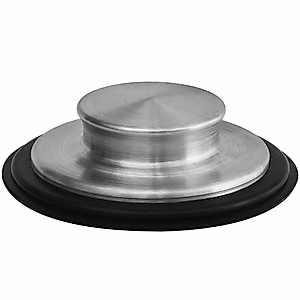 3 3/8 inch (8.57Cm) - Kitchen Sink Stopper Stainless Steel Garbage Disposal Plug Fits Standard Kitchen Drain Size of 3 1/2 Inch (3.5 Inch) Diameter