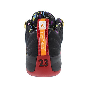 Jordan Air Jordan 12 Retro Low SE (Big Kid) Black/Varsity Red/Metallic Gold 4 Big Kid M