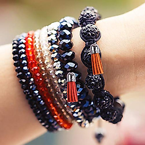 Duufin 300 Pieces Keychain Tassels Bulk Leather Tassels Pendant Colorful Keychain Tassel for DIY Craft Supplies, 60 Colors