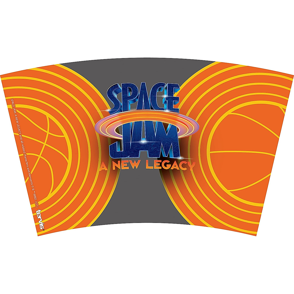 Tervis Warner Brothers - Space Jam 2 - Tune Squad Made in USA Double Walled Insulated Tumbler Travel Cup Keeps Drinks Cold & Hot, 16oz, Clear