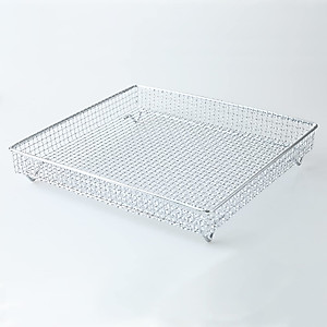 Stainless Steel Baking Tray Pan and Air Fryer Basket (Basket)