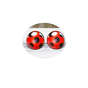 Ladybug Charm Ladybug Earrings Ladybird Design Bug Earrings Ladybird Earrings Silver Bug Earrings Ladybird Jewellery Ladybug Jewellery