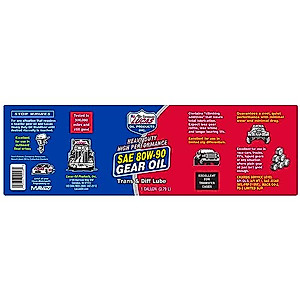 Lucas Oil 10046 SAE 80W-90 Heavy Duty Gear Oil - 1 Gallon