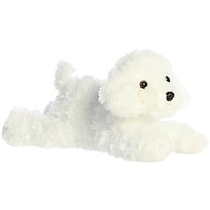 Aurora® Adorable Flopsie™ Bonita™ Stuffed Animal - Playful Ease - Timeless Companions - White 12 Inches