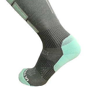 Ultimate Socks Womens Thermolite Ski Snowboard Warm Socks Aqua Medium 7-9.5
